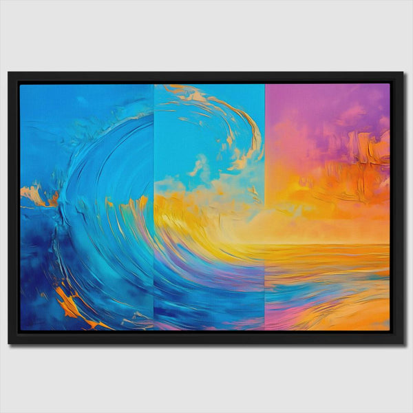 Oceanic Timelines Wave Art Print - Luxury Wall Art