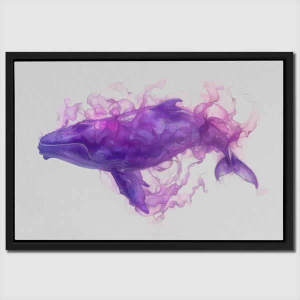 Whale Mist Serene Marine Wall Decor