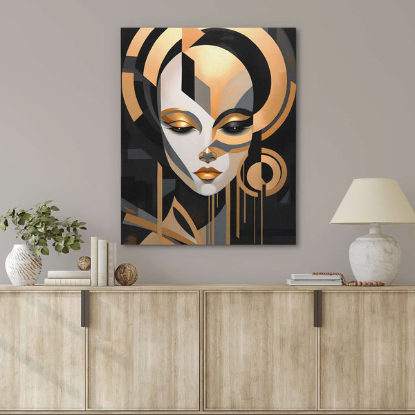 Abstract Diva Painting - Luxury Femme Art - Luxury Wall Art