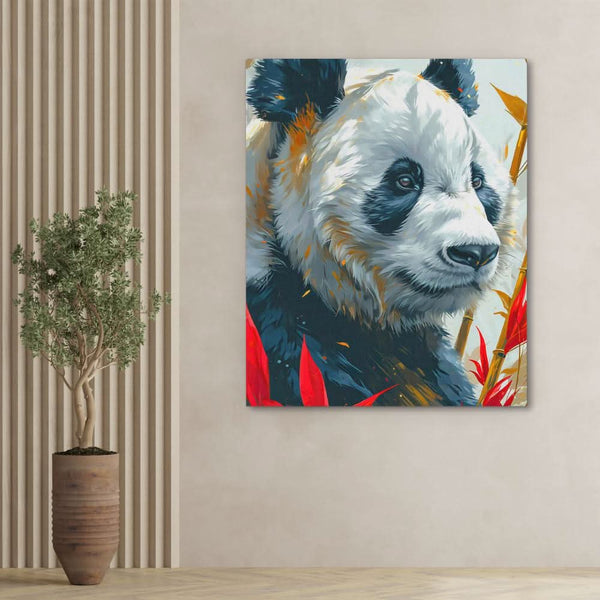 Chinese Panda Bear: Gentle Giant Art Print