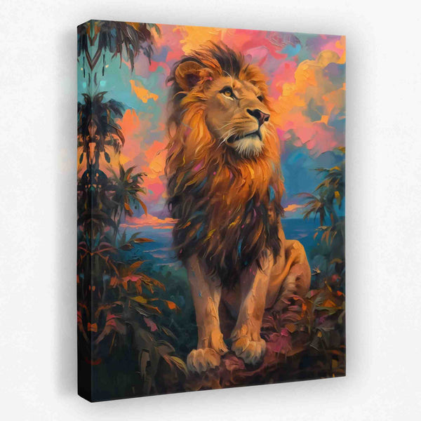 Courageous Spirit King of the Jungle Art Print