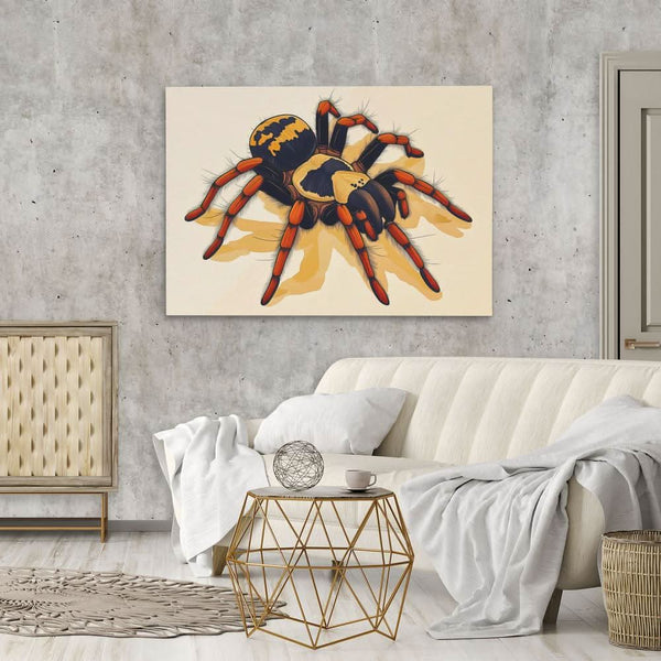 Dagger & Silk Tarantula Wall Art