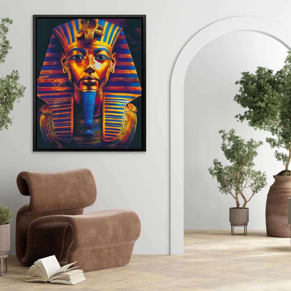 Ancient Egyptian Art - Pharaoh Wall Art Prints - Luxury Wall Art