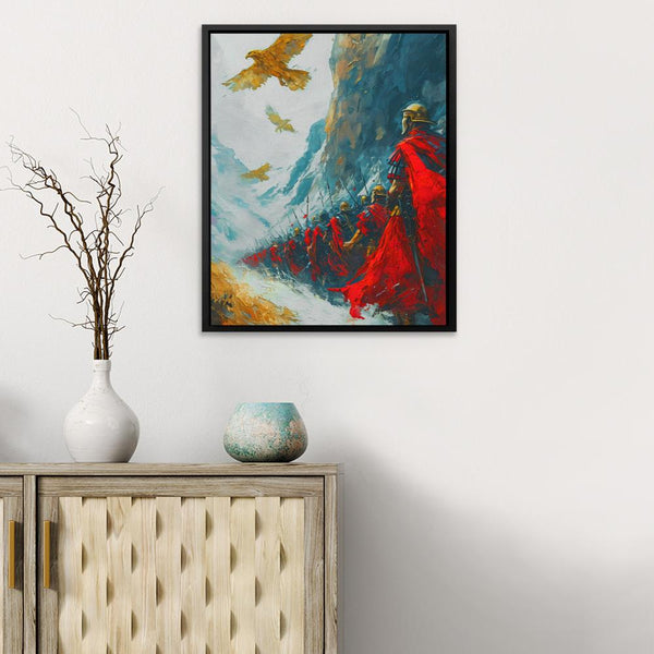 Emperor's Legion - Epic Ancient Warfare Canvas Art - Luxury Wall Art