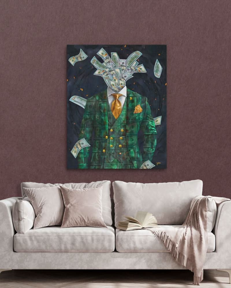 Money Art Collection - Exclusive 100 Dollar Bill Artwork