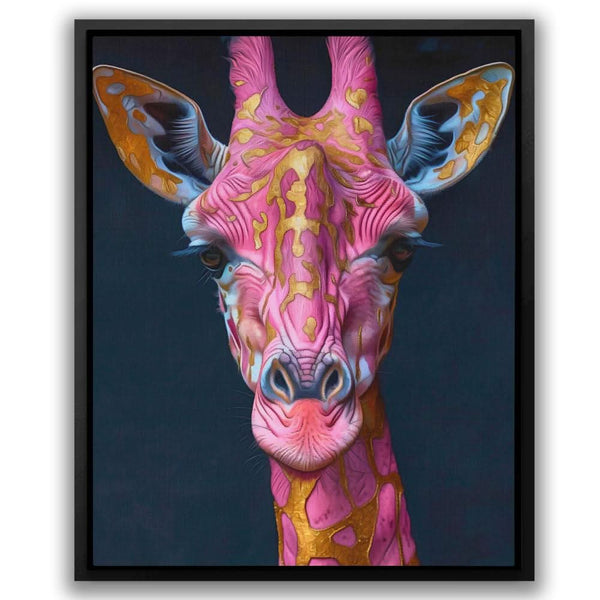 Rare Giraffe Unique Animal Wall Art