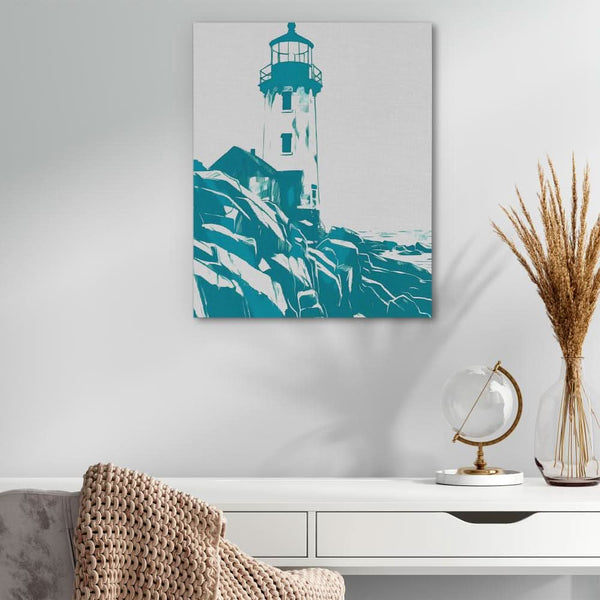 Lighthouse Paintings - Luxury Marine Decor - Luxury Wall Art