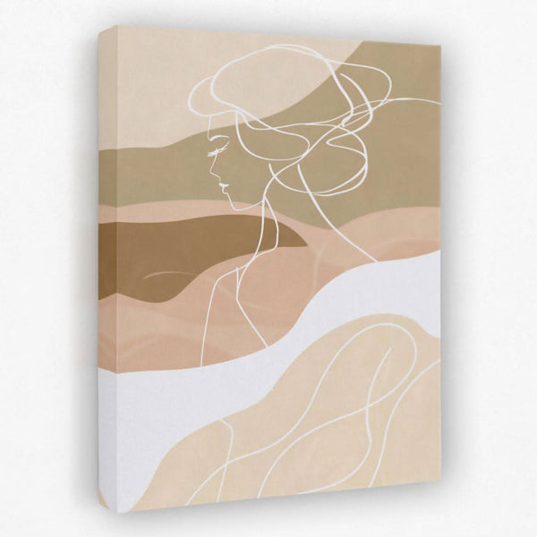 Unity Mosaic Abstract Line Art - Luxury Wall Art