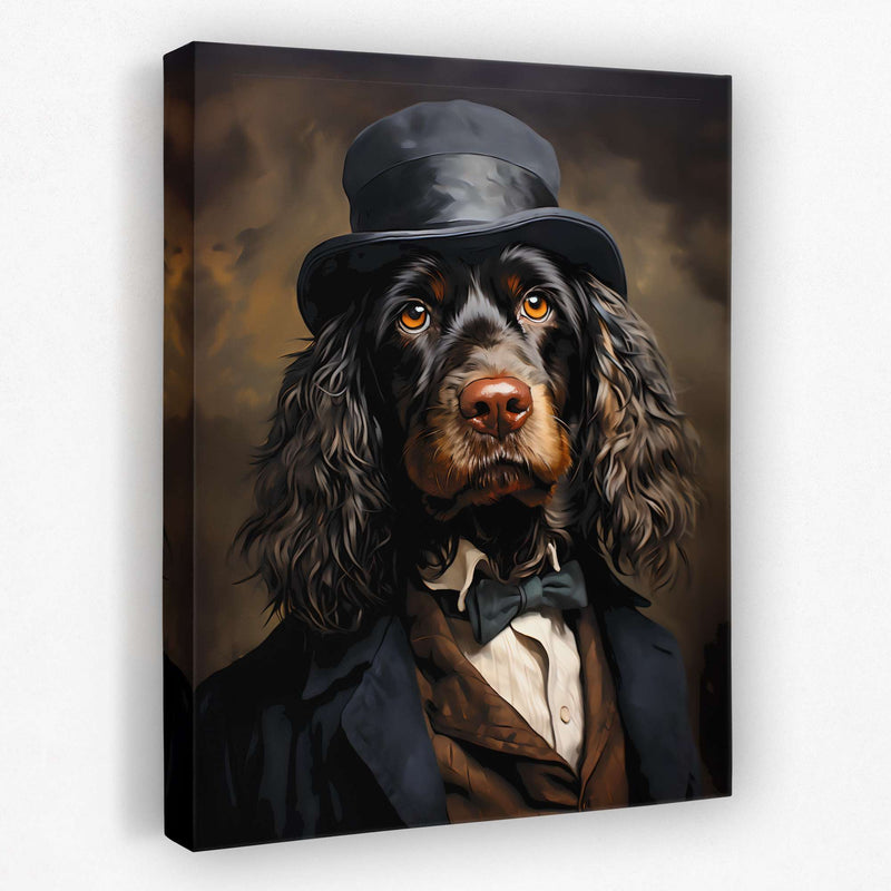 Elegant Cocker Spaniel Art | Luxury Dog Wall Decor - Luxury Wall Art